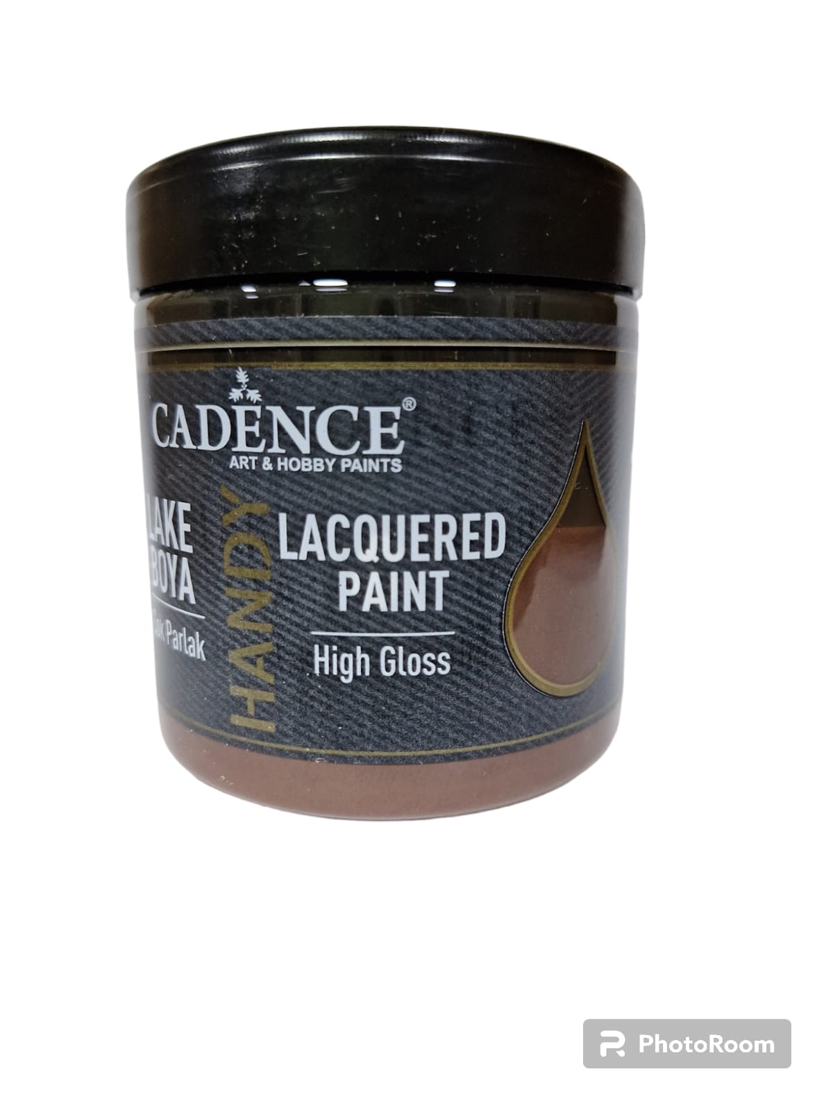 LACQUERED PAINT 250 ml DARK WARM BROWN L53 — FOLKARTCL