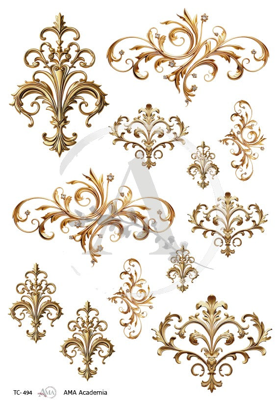 TC-494 TRANSFER COLOR 20X30 — FOLKARTCL