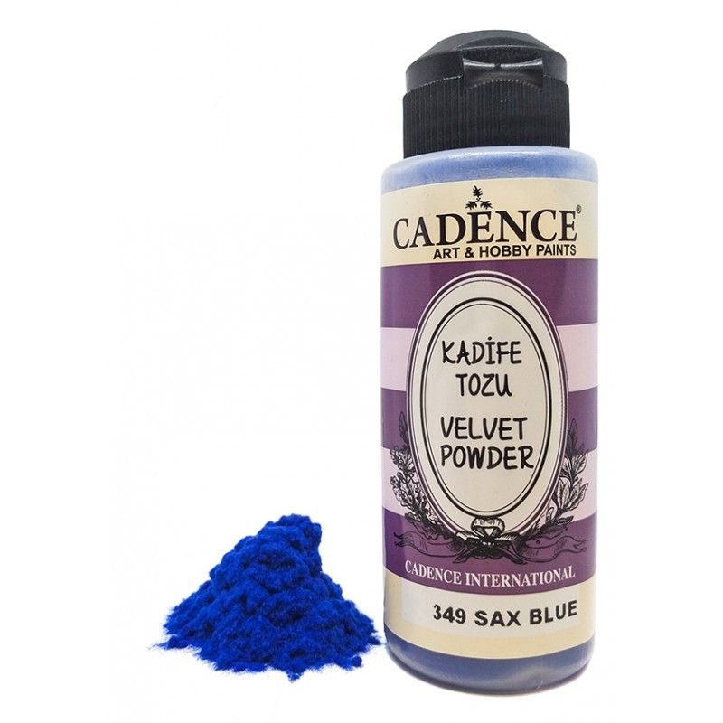 VELVET POWDER AZUL SAX 120ML — FOLKARTCL