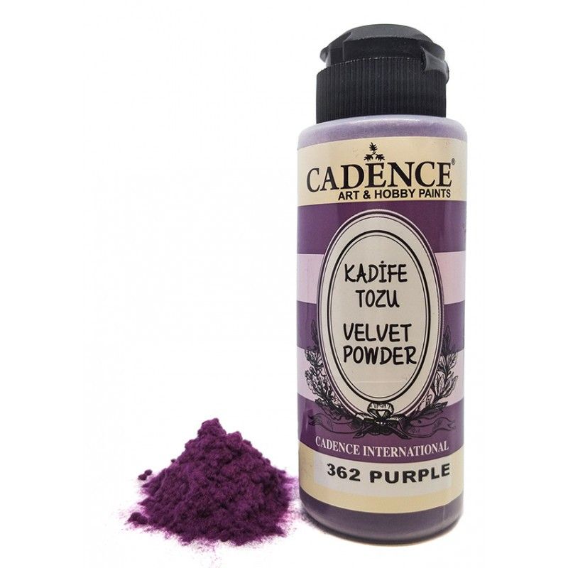 VELVET POWDER MORADO 120ML — FOLKARTCL